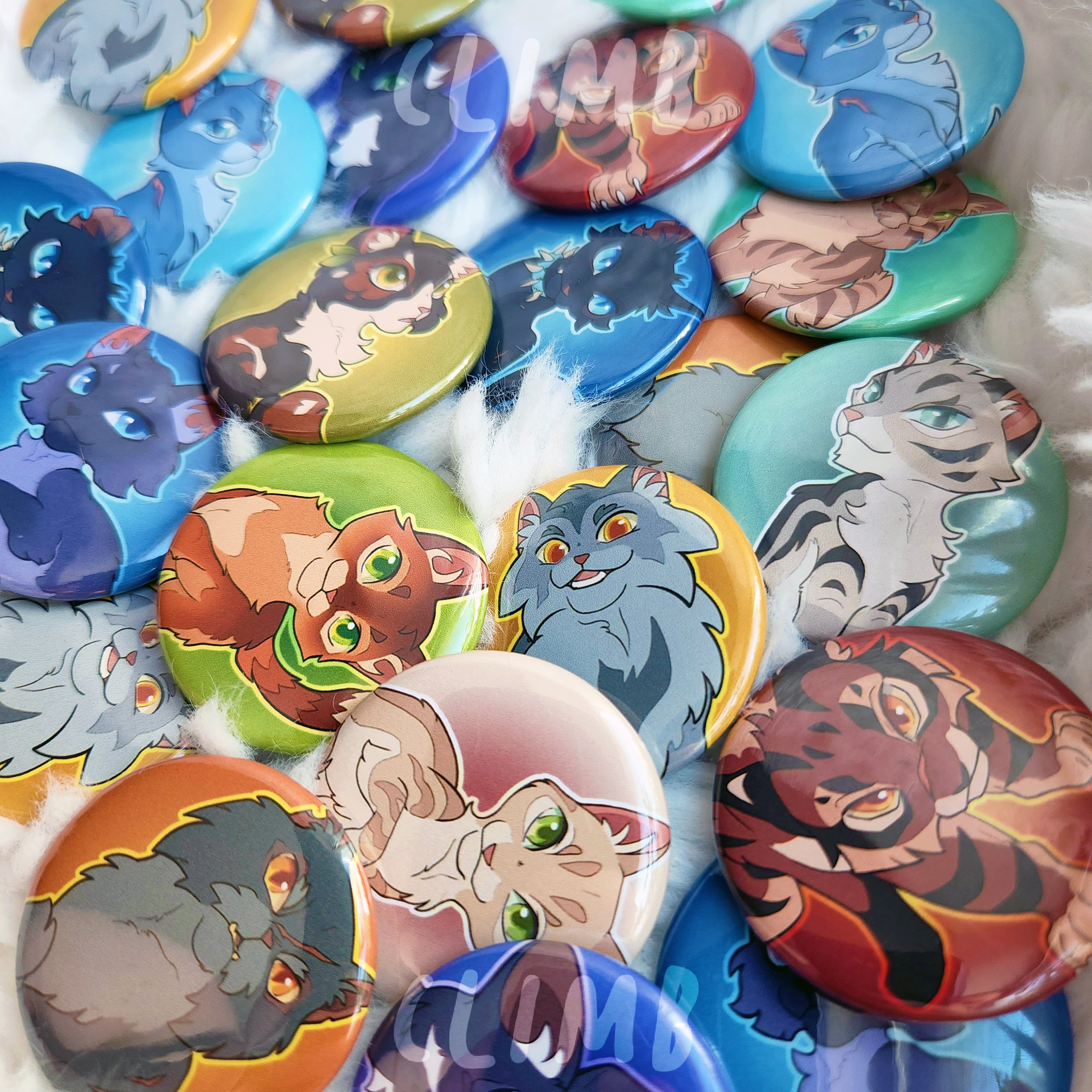 WC | Mix-n-Match Button Set - 32+ Characters – ClimbStudio